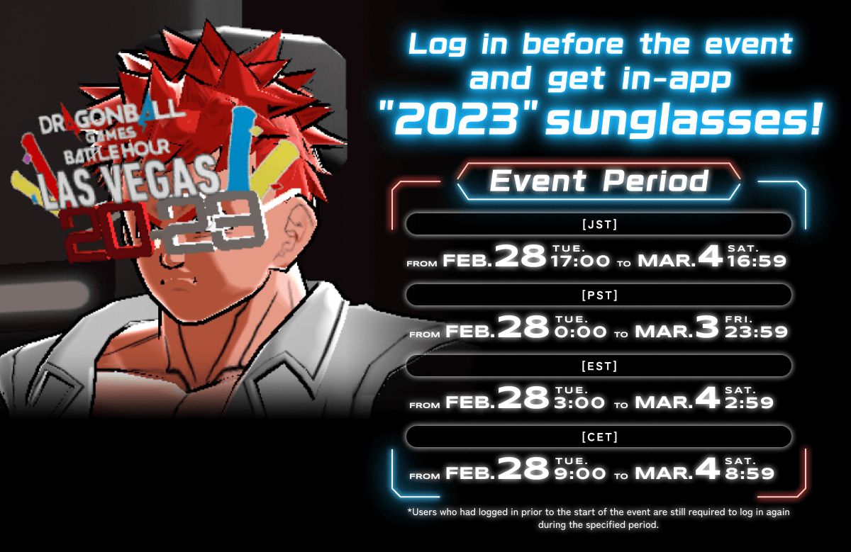 ONLINE ARENA | DRAGON BALL Games Battle Hour 2023 Official Website